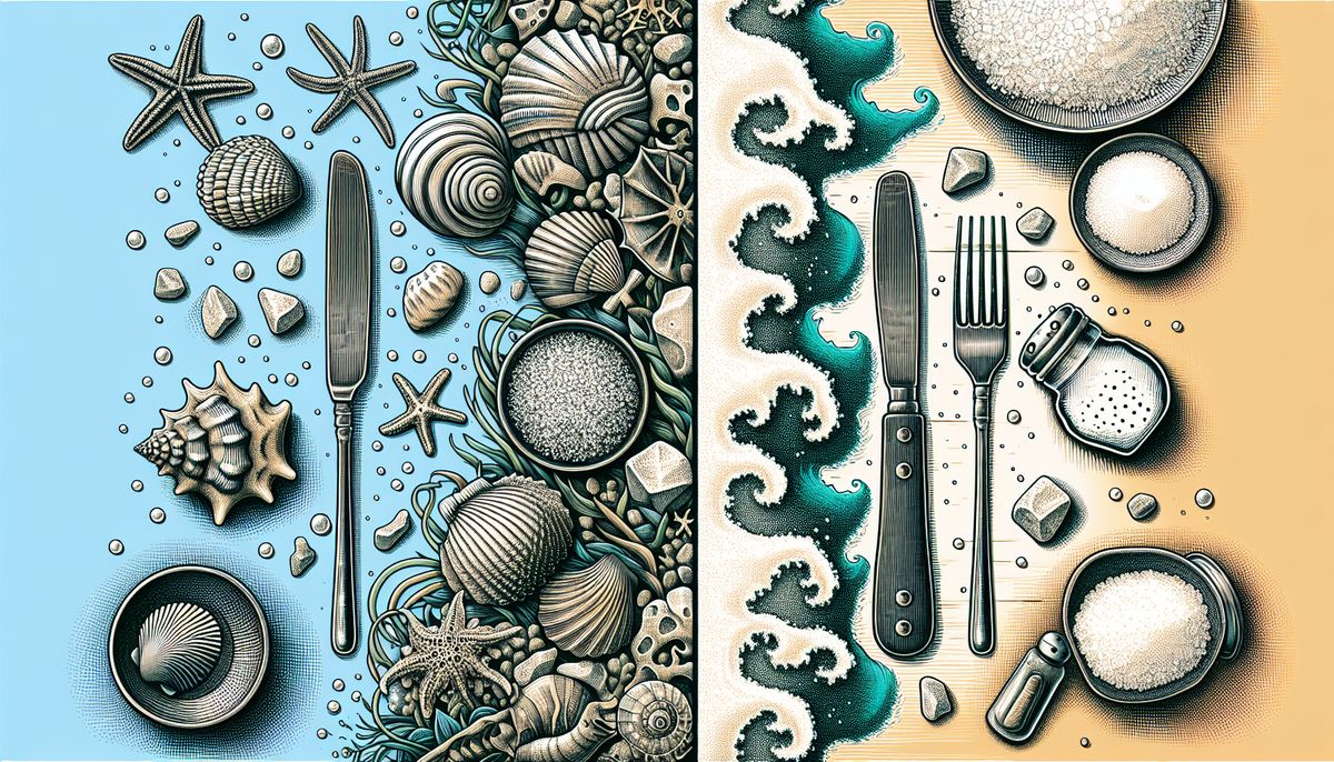 Sea Salt vs. Table Salt: Comparing Mineral Content and Health Effects ...