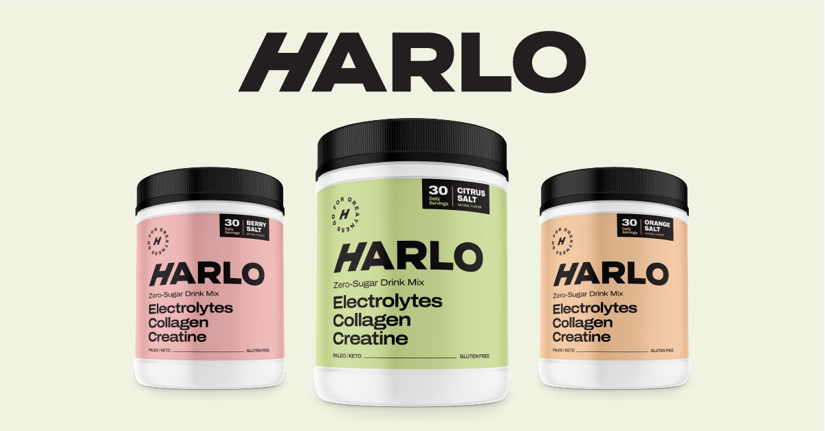 Harlo Electrolytes, Collagen, & Creatine - Zero-Sugar Drink Mix – Drink ...